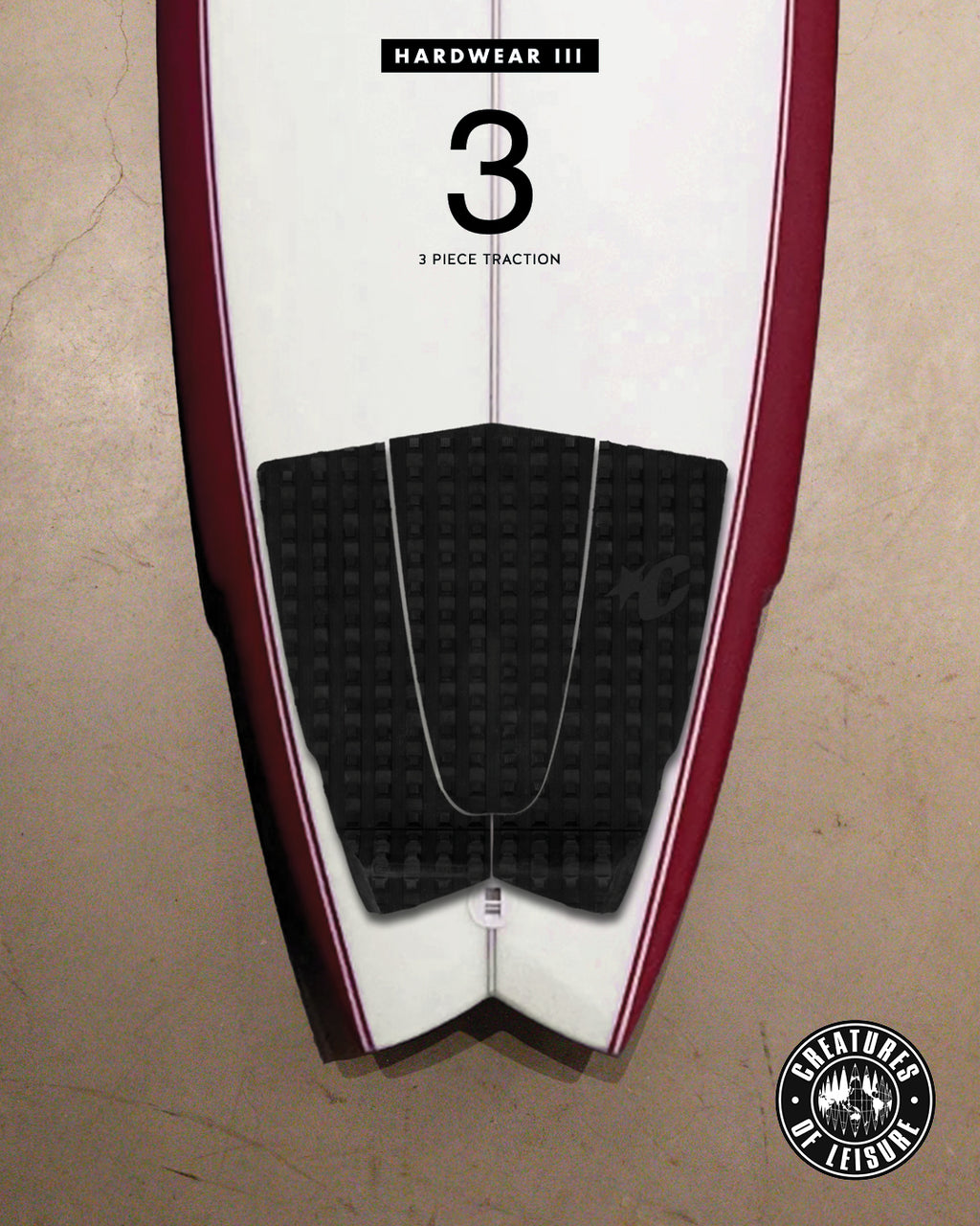 Front Deck II - Traction for Surfing – Creatures of Leisure USA
